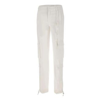 Dondup Gerade Hosen - - Trousers - Damen - Wei&szlig; - W29
