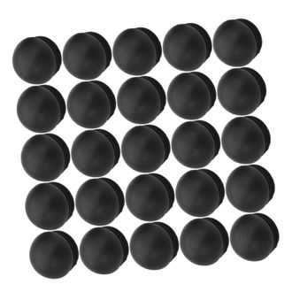 Lurrose 100 Stück Kunststoffstopfen Endkappen Für Schläuche Runde Kunststoff Endkappen Schlaucheinsatz Rohrstopfen Einsatz Für Metallschläuche Runde