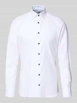 Olymp Level 5 Slim Fit Business-Hemd mit Kentkragen