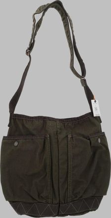 Porter-Yoshida & Co. Mens Shoulder Bag Crag Small Green Cotton Nylon