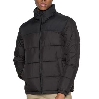 Jack & Jones Jack & Jones Puffer Collar Daunenjacke, Schwarz, Größe L, Schwarz, L