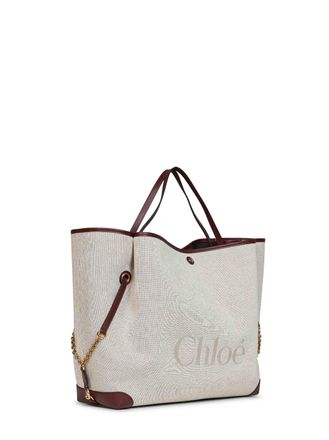 Chlo&eacute; Clover Shoulder Bag - Brown