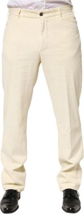 Burberry Homme, Pantalons, Beige, Taille: L Pantalon en velours c&ocirc;tel&eacute;