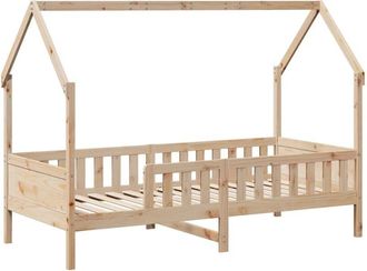 vidaXL Kinderbett Hausbett 90x190 cm Massivholz Kiefer Vidaxl