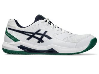 Asics Herren Gel-Dedicate 8 Sneaker, White Midnight, 46.5 EU