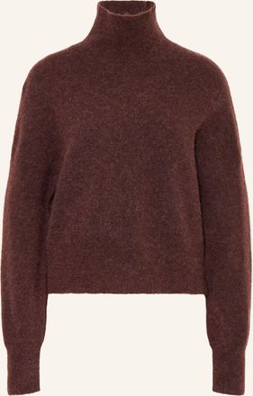 Samsøe & Samsøe Samsøe Samsøe Rollkragenpullover Nola Mit Alpaka braun