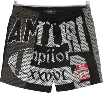Amiri Homme, Maillots de bain, Multicolore, Taille: L Spliced Swim Trunk