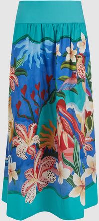 Farm Rio Jupe Garden Of Life Multicolor