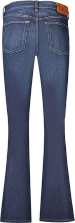 Calvin Klein Cotton Bootcut Jeans - Blue