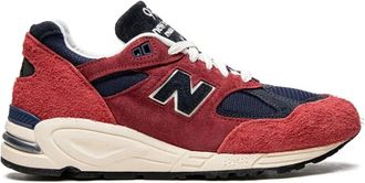 New Balance Low-Top Sneaker - 990v2 Made In Usa Teddy Santis Sneakers - Gr. 43 (EU) - in Rot - für Damen