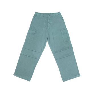 Garment Workshop Garment Workshop, Homme, Pantalons, Bleu, Taille: L Pantalon Cargo Parachute Ripstop