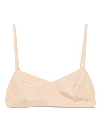 Carven BH aus Seide - Nude