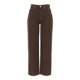 Loulou Studio Femme, Jeans, Brun, Taille: W29 Samur Jeans