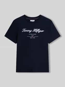 Tommy Hilfiger Regular Fit T-Shirt aus reiner Baumwolle