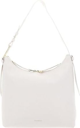 Coccinelle Malory Handbag Grained Leather Blanco