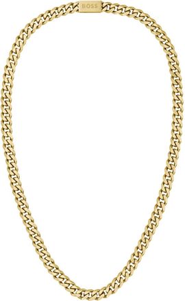 BOSS Jewelry Gliederhalskette für Herren Kollektion CHAIN FOR HIM in Gelbgold - 1580402