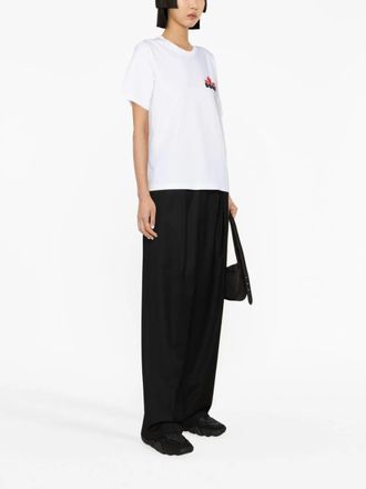 Dsquared2 Womens Logo-Print Cotton T-Shirt Aw23 W