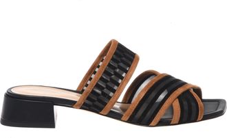 Baldinini Slipper & Pantoletten - PANTOLETTE BALDININI - Gr. 38,5 (EU) - in Wei&szlig; - f&uuml;r Damen