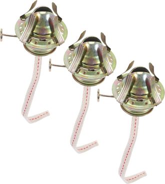 Soimiss 3 St&uuml;ck Vintage &Ouml;llampen Brenner mit Docht und Metallregler Ersatzlampenkopf f&uuml;r Retro Petroleum Kerosinlampen Innenbereich Kompatibel mit &Ouml;l Petroleu