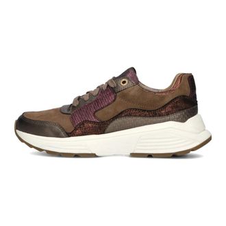 Xsensible Golden Gate Lady Sneakers Braun Leder - - Shoes - Damen - Braun - 40 EU