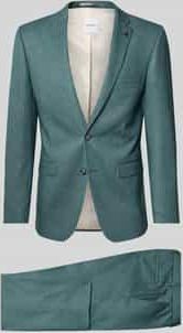 Roy Robson Regular Fit Anzug mit Reverskragen und B&uuml;gelfalte