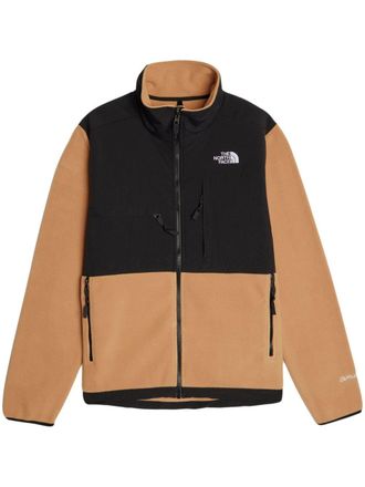 The North Face veste Denali en polaire &agrave; logo imprim&eacute; - Tons neutres