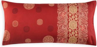 Bassetti PALLAVICINO Kissenhülle zu Bettwäsche aus 100% Baumwollsatin in der Farbe Rot R1, Maße: 40x80 cm - 9330007