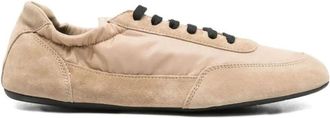 Prada Low-Top Sneaker - Re-Nylon Collapse Sneakers - Gr. 36 (EU) - in Beige - f&uuml;r Damen