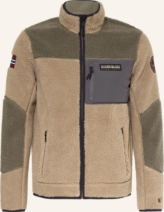 Napapijri Teddyfell-Jacke Yupik beige