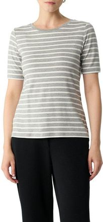 Comma T-Shirt mit Streifen Muster