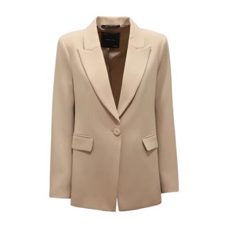 Emma & Gaia Giacca Wo Jacket - - Jackets - Damen - Beige - XL