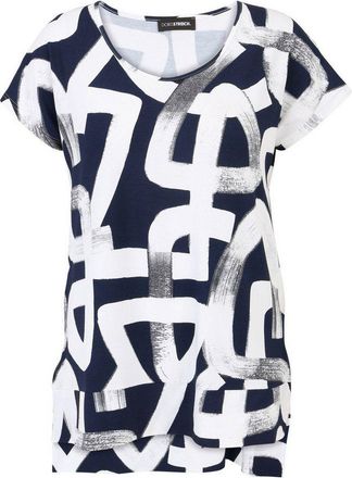 Doris Streich Kurzarmshirt (1-tlg) mit Grafik-Muster
