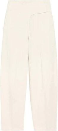 Ami Femme, Pantalons, Beige, Taille: W28 Wrapped Belted Ballon Fit Jeans