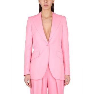 Stella McCartney Einreihiger Blazer - - Jackets - Damen - Rosa - S