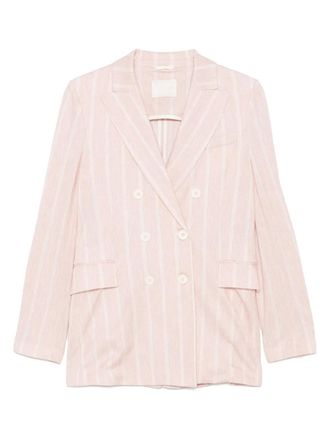 Circolo 1901 blazer à boutonnière croisée - Rose