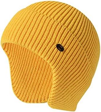 Generic Bonnet Femme Hiver Bonnet Femme Chapeau Femme Hiver Confortable Classique - Bonnet Ski Doubl&eacute; Polaire Homme Femme, Bord Roulott&eacute; Chaud, Respirant et C