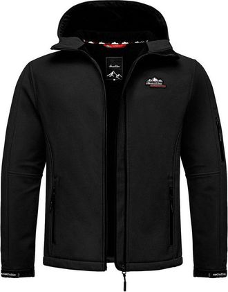 Amaci & Sons Softshelljacke DECATUR Softshelljacke Herren Herbst Winter Softshell Funktions Outdoor Regenjacke