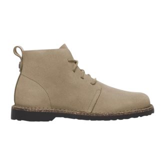 Birkenstock Taupe Wildleder Winterstiefel - - Shoes - Herren - Beige - 44 EU