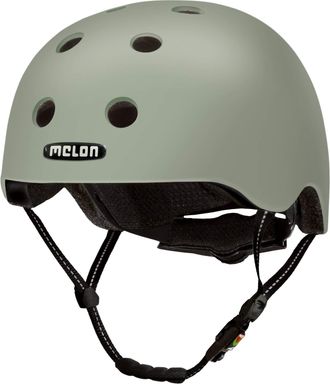 Melon Fahrradhelm »New York« für Damen, Herren und Kinder | Leichter & sicherer urbaner Cityhelm mit Magnetverschluss, individuell anpassbar in grau, Pastel