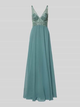 Jake*s Abendkleid mit Herz-Ausschnitt
