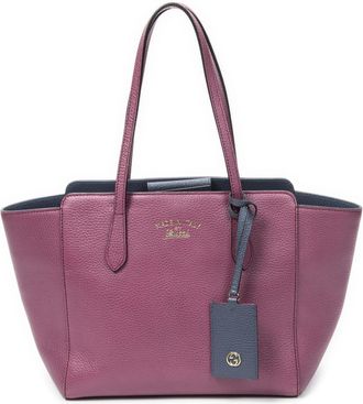 Gucci Crossbody Bags - Small Bicolor Swing Tote - Gr. unisize - in Violett - f&uuml;r Damen