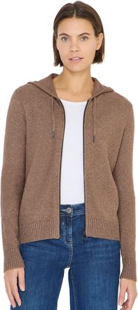 Cecil Damen Cosy Cardigan mit Hoodie
