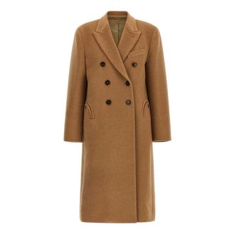 Blaz&eacute; Milano Mylius Mantel - - Coats - Damen - Beige - S