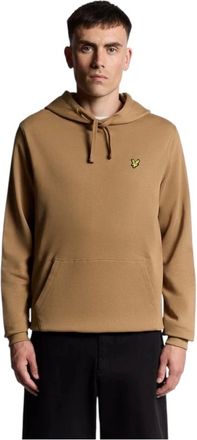 Lyle & Scott Homme, Sweatshirts et sweats &agrave; capuche, Brun, Taille: M maglieria e felpe Cotone