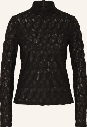 Joseph Ribkoff Longsleeve Aus Mesh schwarz