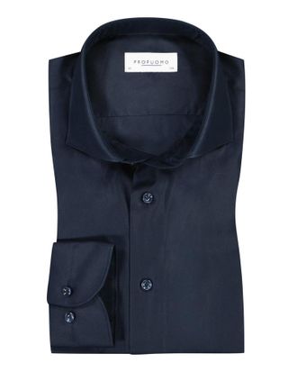 Profuomo Hemd aus Baumwolle, Slim Fit in