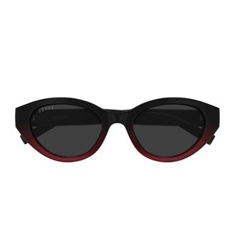 Gucci Cat-eye Sonnenbrille - - Accessories - Damen - Schwarzk - 52 MM