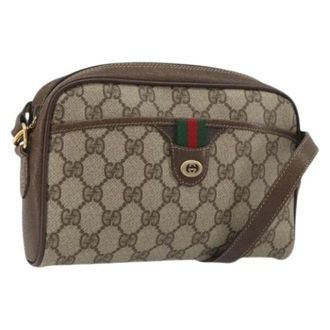 Gucci Sac bandouli&egrave;re vintage doccasion - Femme - Pre-owned - Beige - Taille: ONE Size