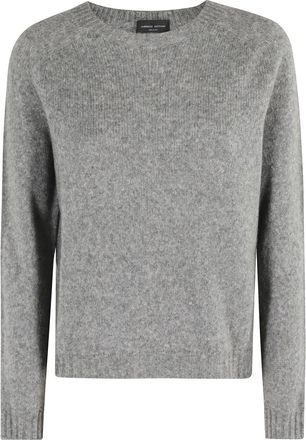 Roberto Collina Damen, Strickwaren, Grau, LGr&ouml;&szlig;e