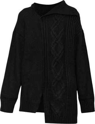 Yohji Yamamoto Herren, Strickwaren, Schwarzk, LGr&ouml;&szlig;e
